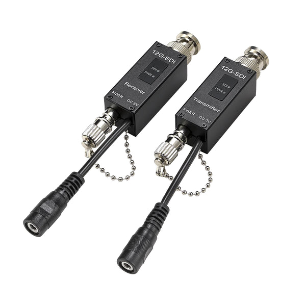 12G SDI Video Fiber Optical Converter Extender 10km – LightOptics®