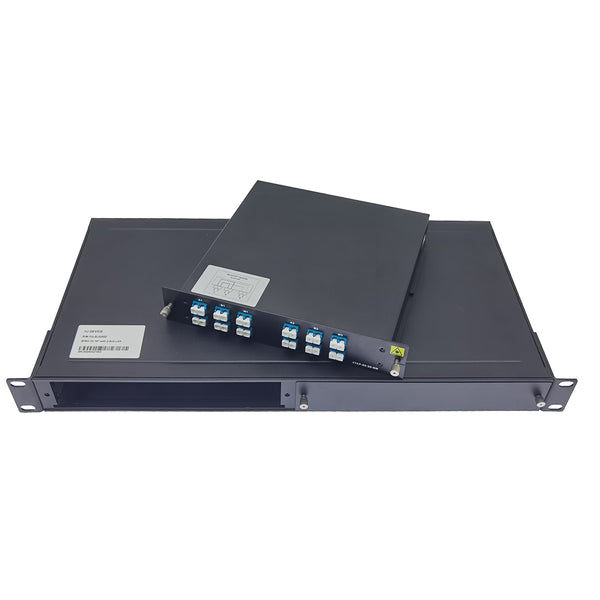 1U 19inch Rack Chassis holds up to 2 WDM Module, Blank – LightOptics®