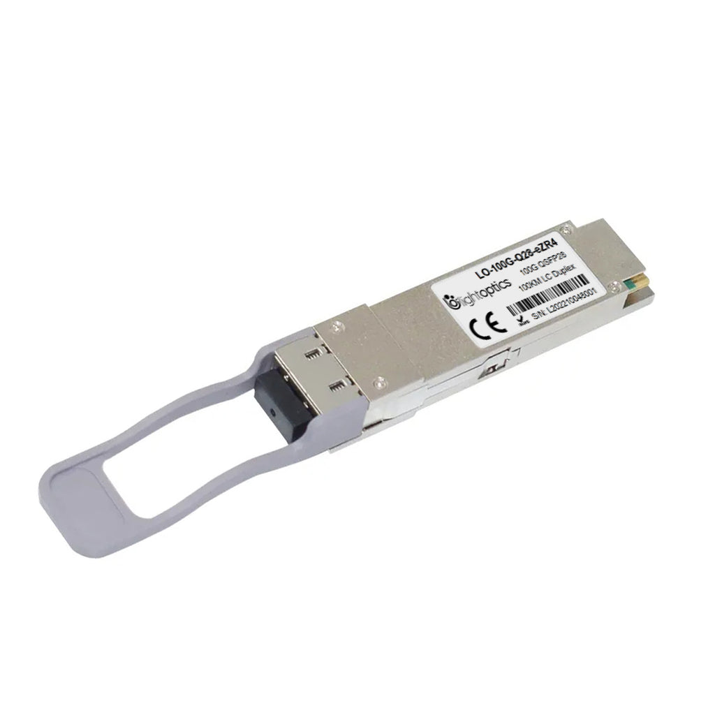 100GBASE-ZR4 QSFP28 100km DDM Duplex LC SMF Transceiver Module ...