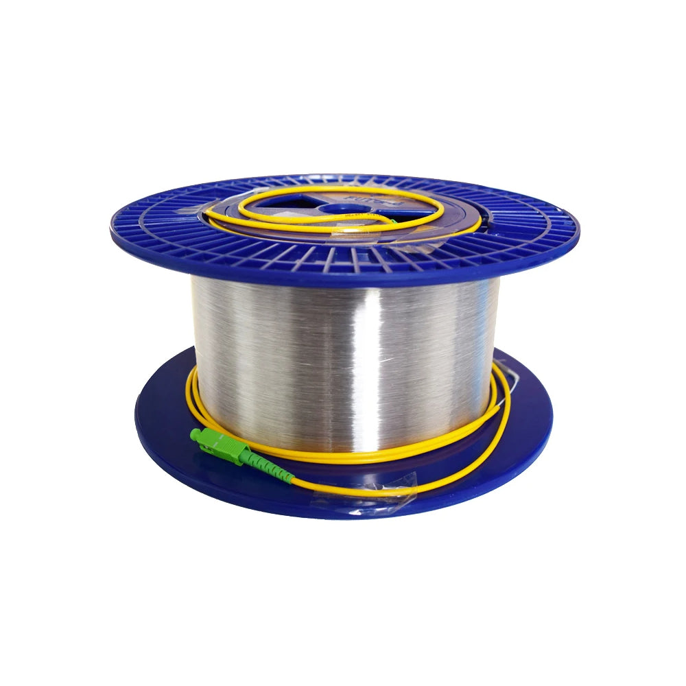 1-50km/roll Bare Fibre SM 9/125um for OTDR Test Launch Cable for FTTH ...