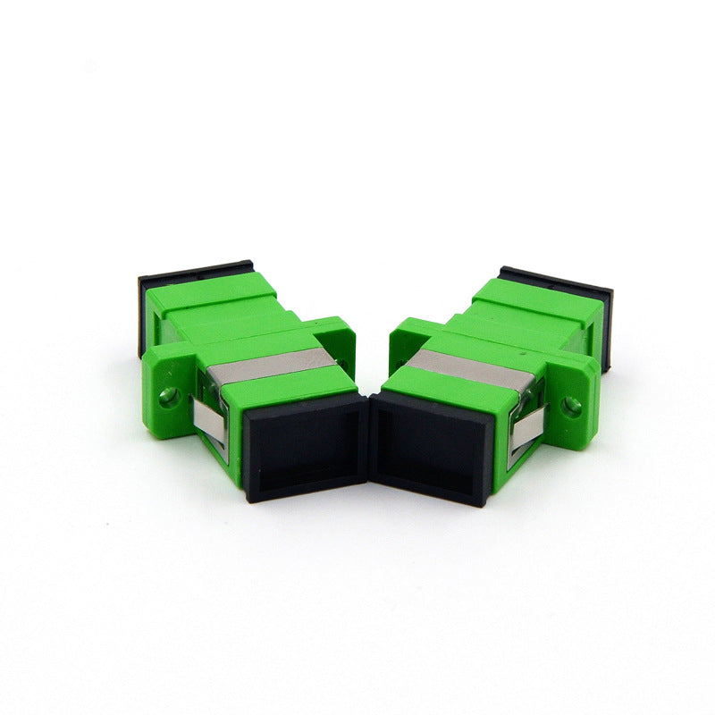 SC/APC Simplex with screws with Flange Singlemode Fiber Adapter – LightOptics®