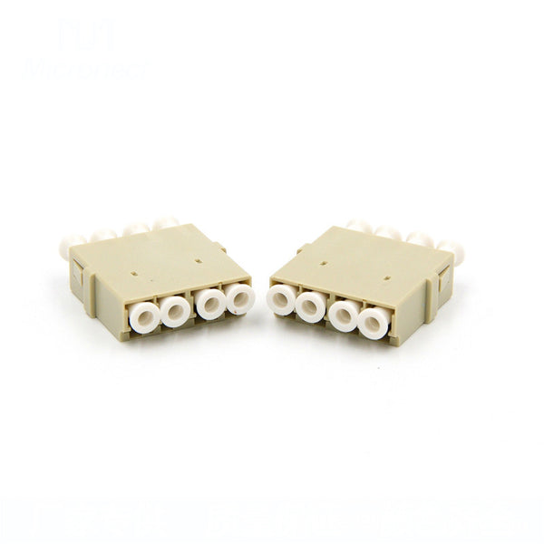LC/UPC Quad Flangeless Multimode OM1 OM2 Fiber Adapter – LightOptics®