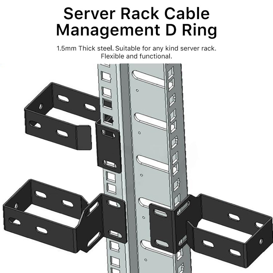 Fiber Cable or Cat5, Cat6, Cat7 Cable Management Panel in 1U or 2U Rack ...