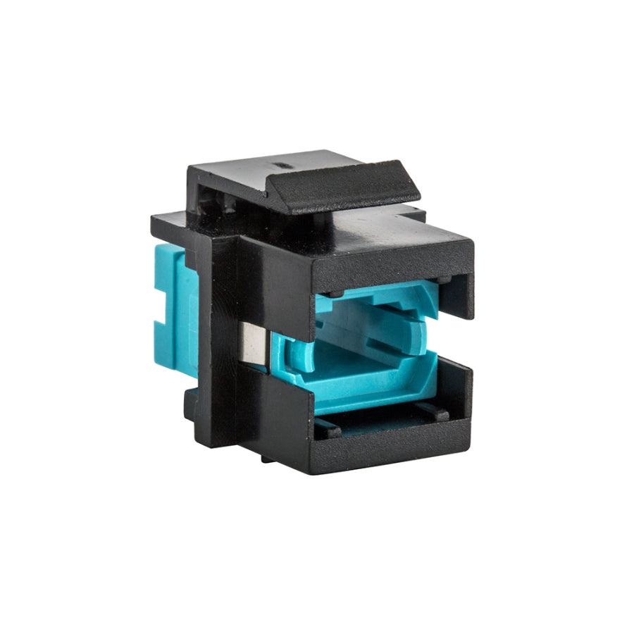 Fiber Keystone Color White Black MPO SC APC Keystone Wall plate 2 port ...