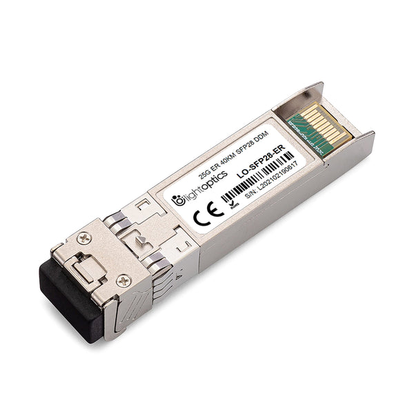 25GBASE-ER SFP28 SMF 1310nm 40km DDM Transceiver – LightOptics®
