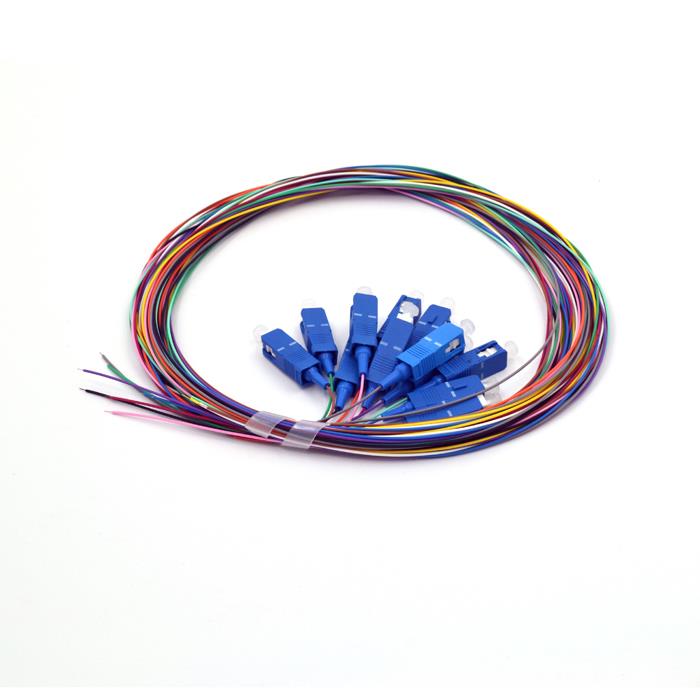 Colored Fiber Optic Pigtail Single Mode LC/SC/E2000 connectors ...